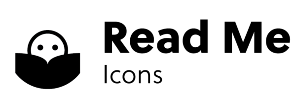 Read Me Icons - Instant Download Easy Read Accessible Icons